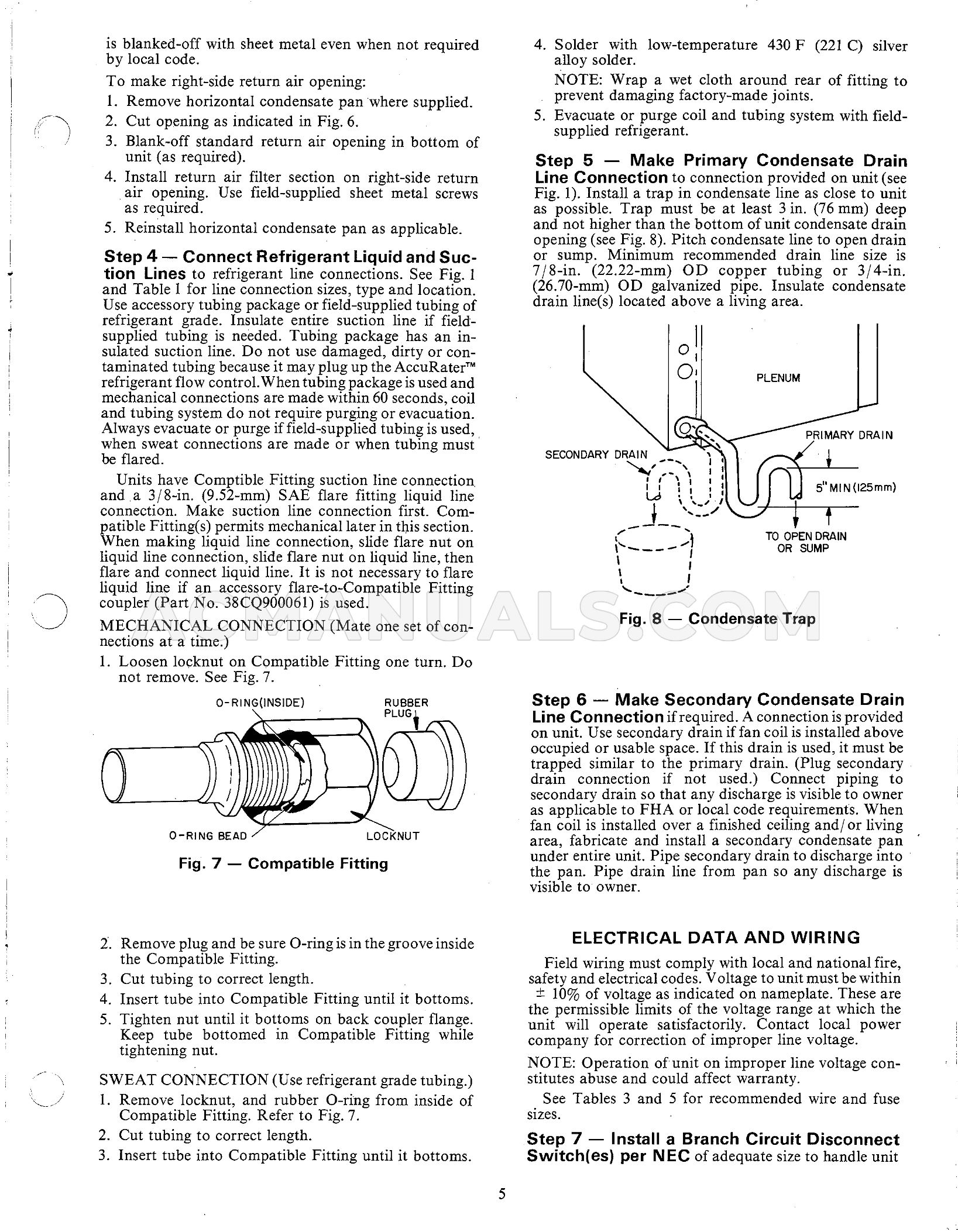 Carrier 40AQ030 40AQ Installation, Start-Up and Service Instructions