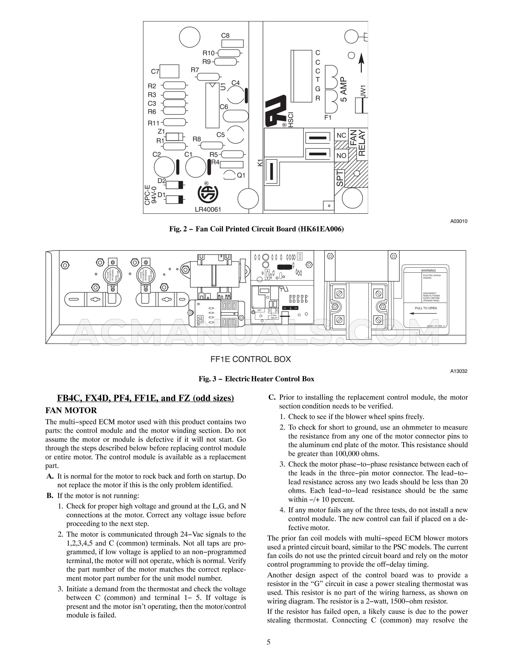 Carrier FE4ANB006 Infinity Service and Maintenance Instructions