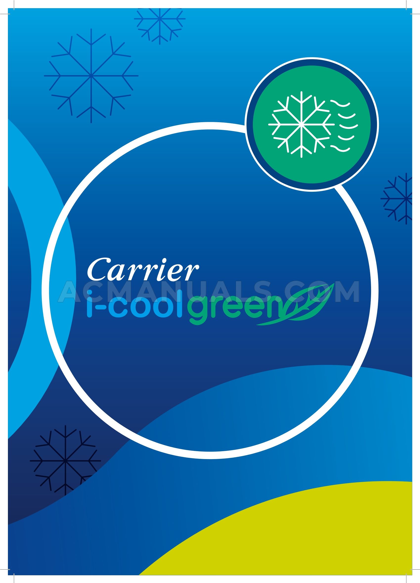 Carrier WCARZ006EC Optima Green Consumer Brochure and Specs