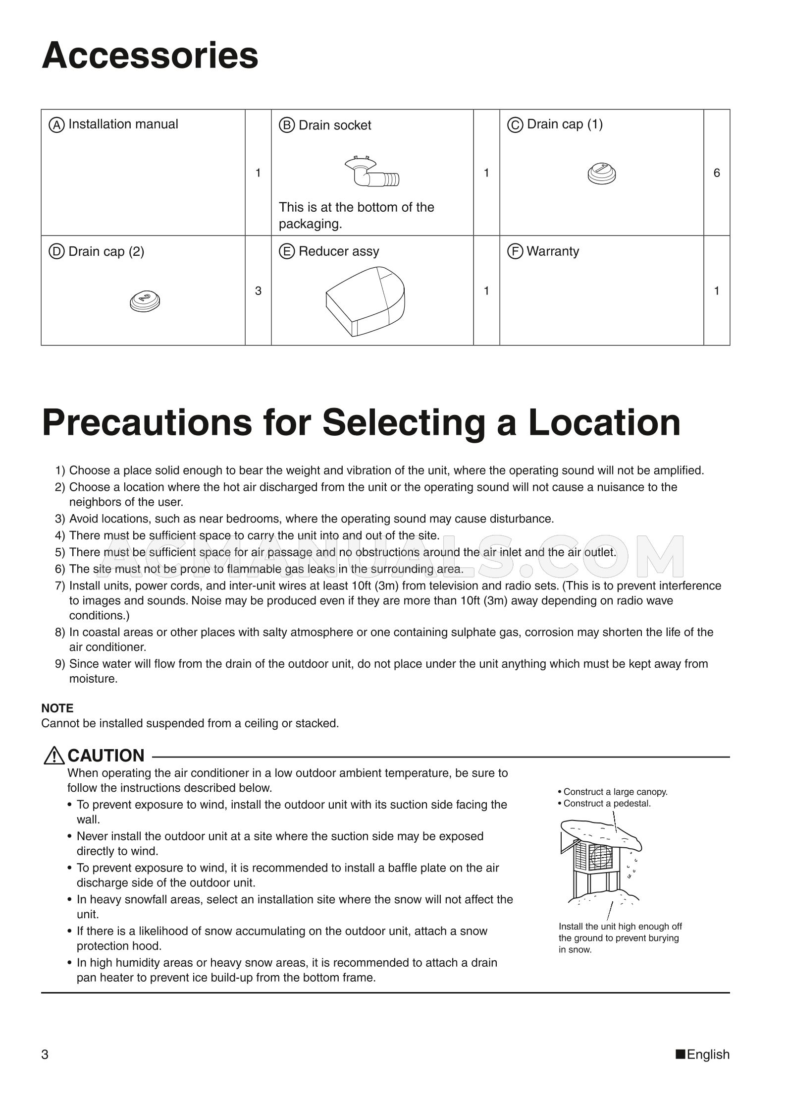 Daikin 1316501 Installation Manual