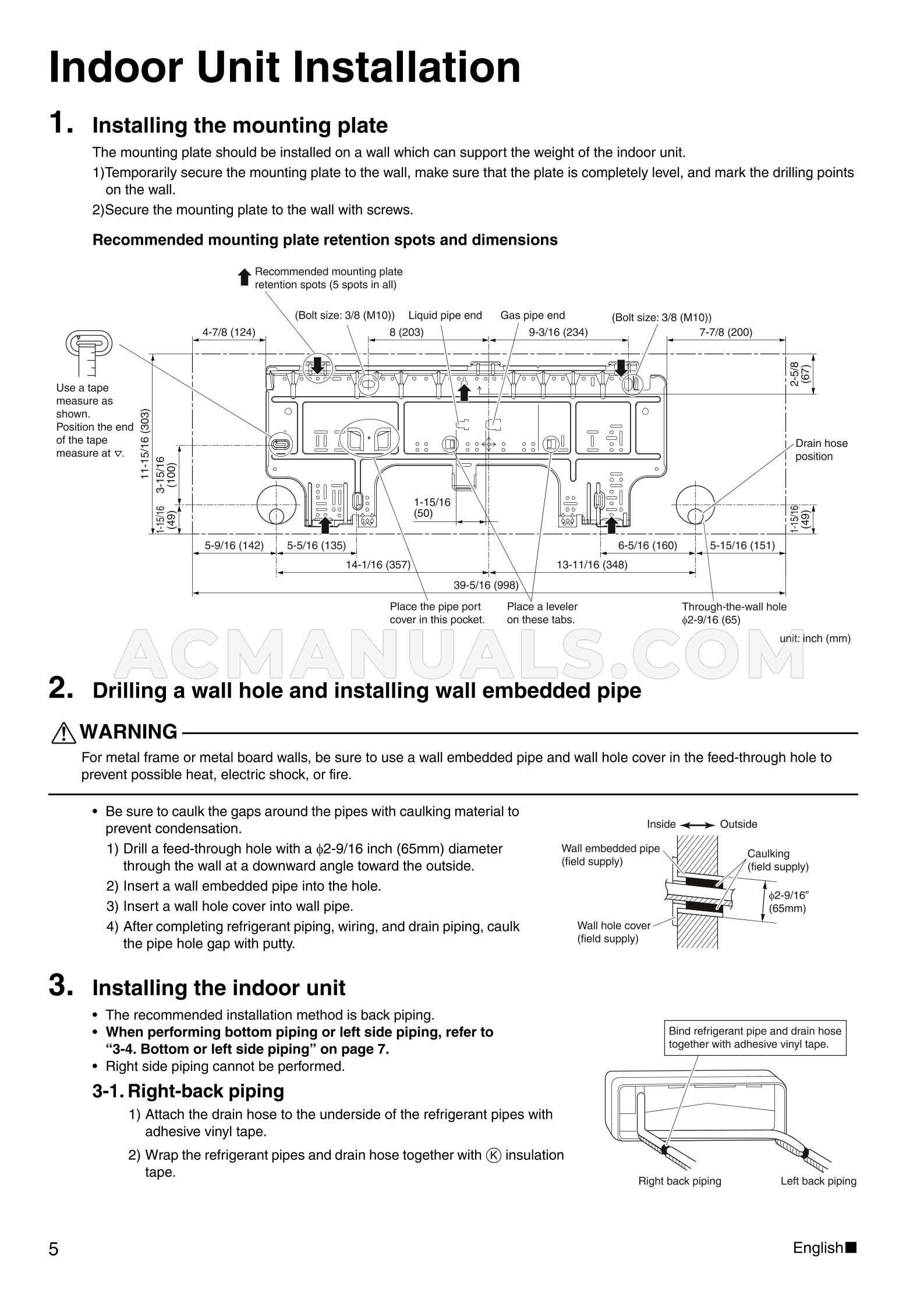Daikin 1316469 Installation Manual