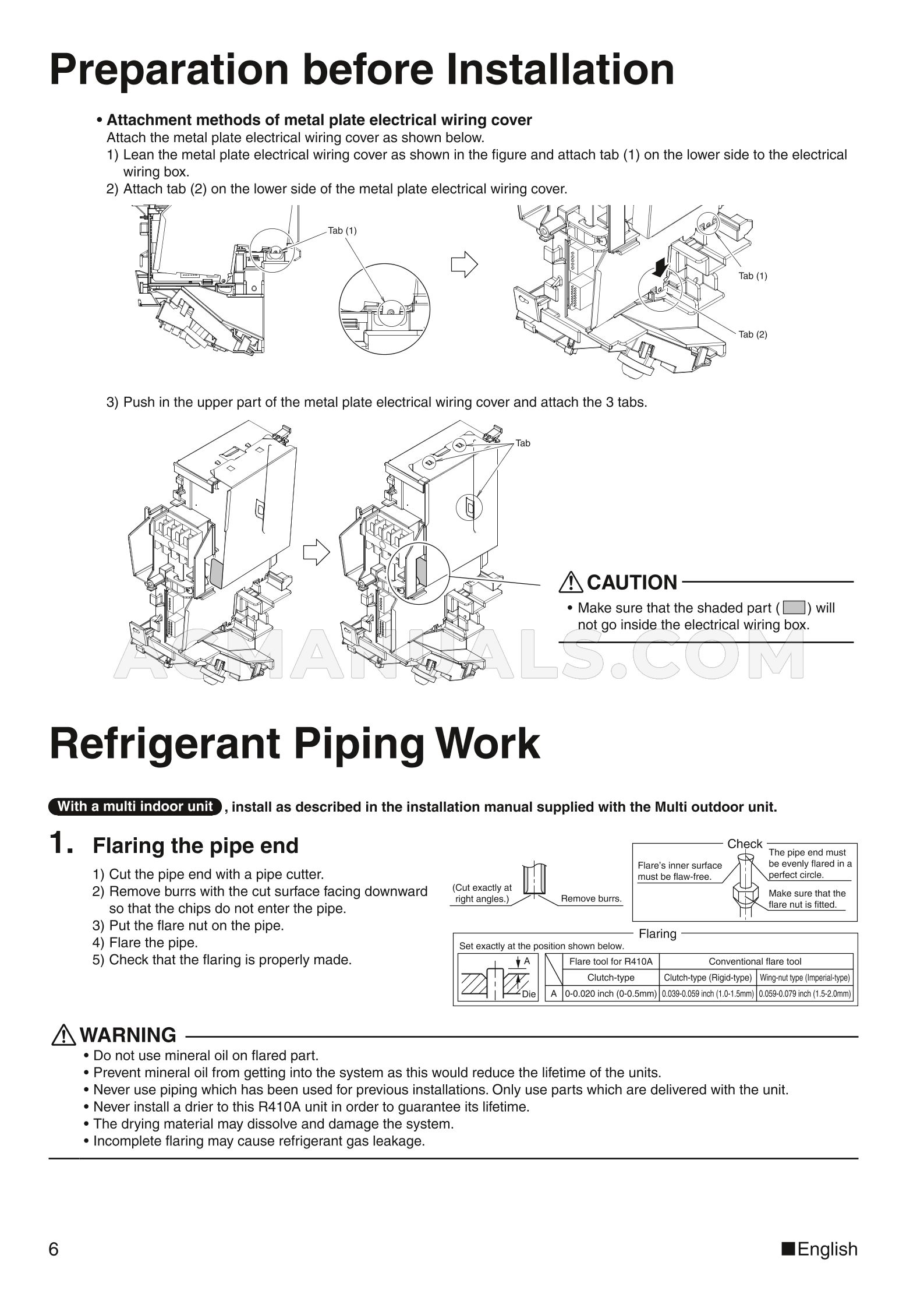 Daikin FTXS12LVJU Installation Manual