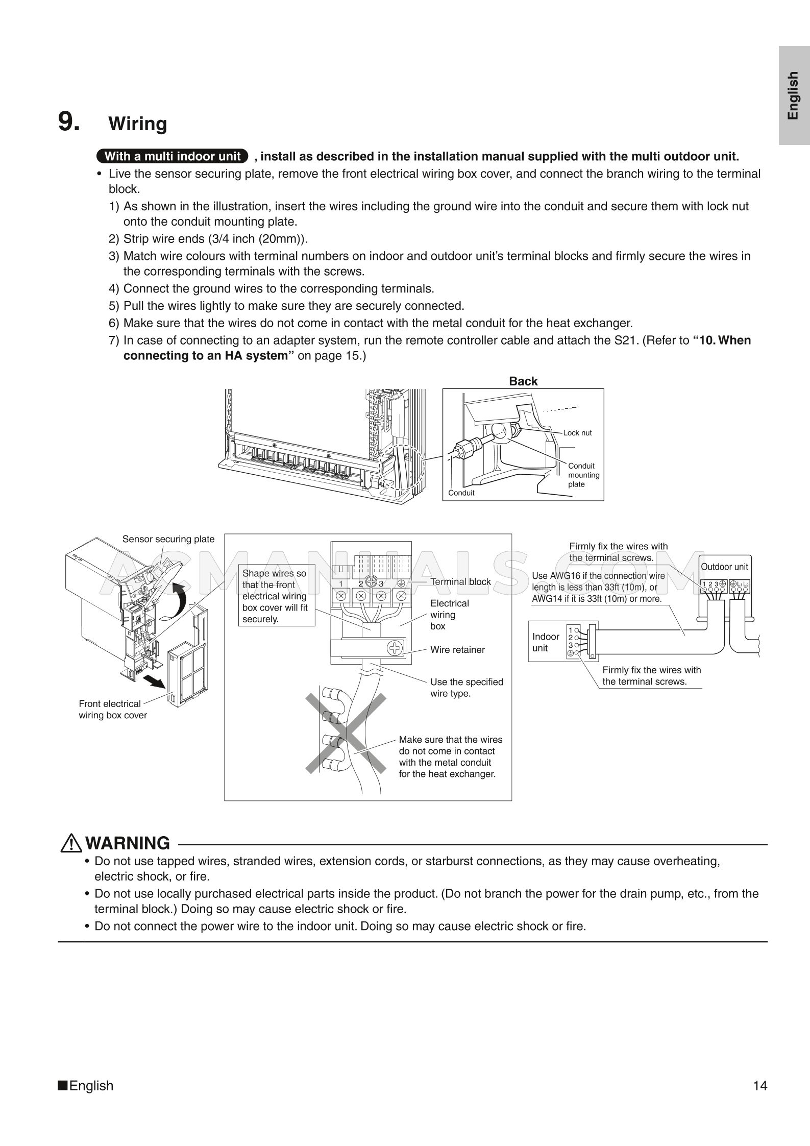 Daikin 1316489 Installation Manual