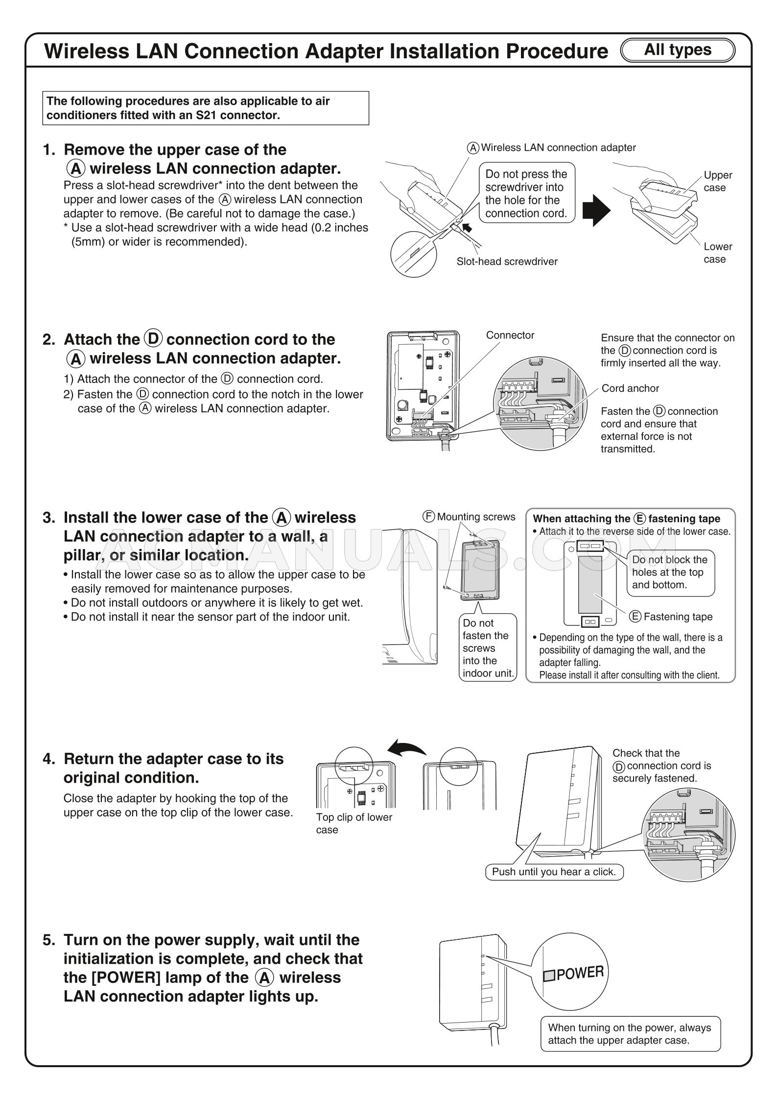 Daikin BRP072A43 Installation Manual