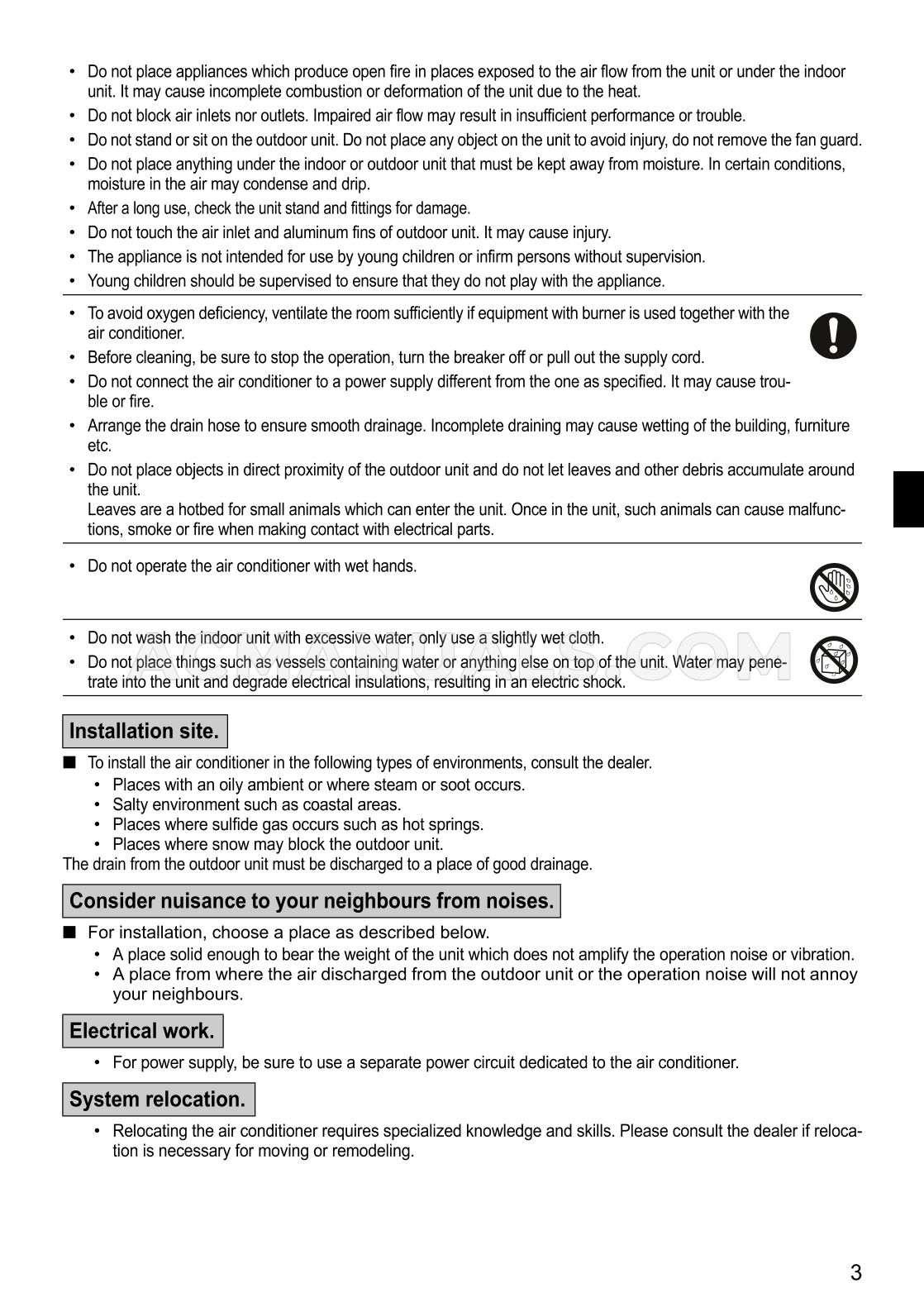 Daikin FTKS35DVM F-Series Operation Manual