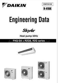 Daikin RZQ125LV1 Engineering Data