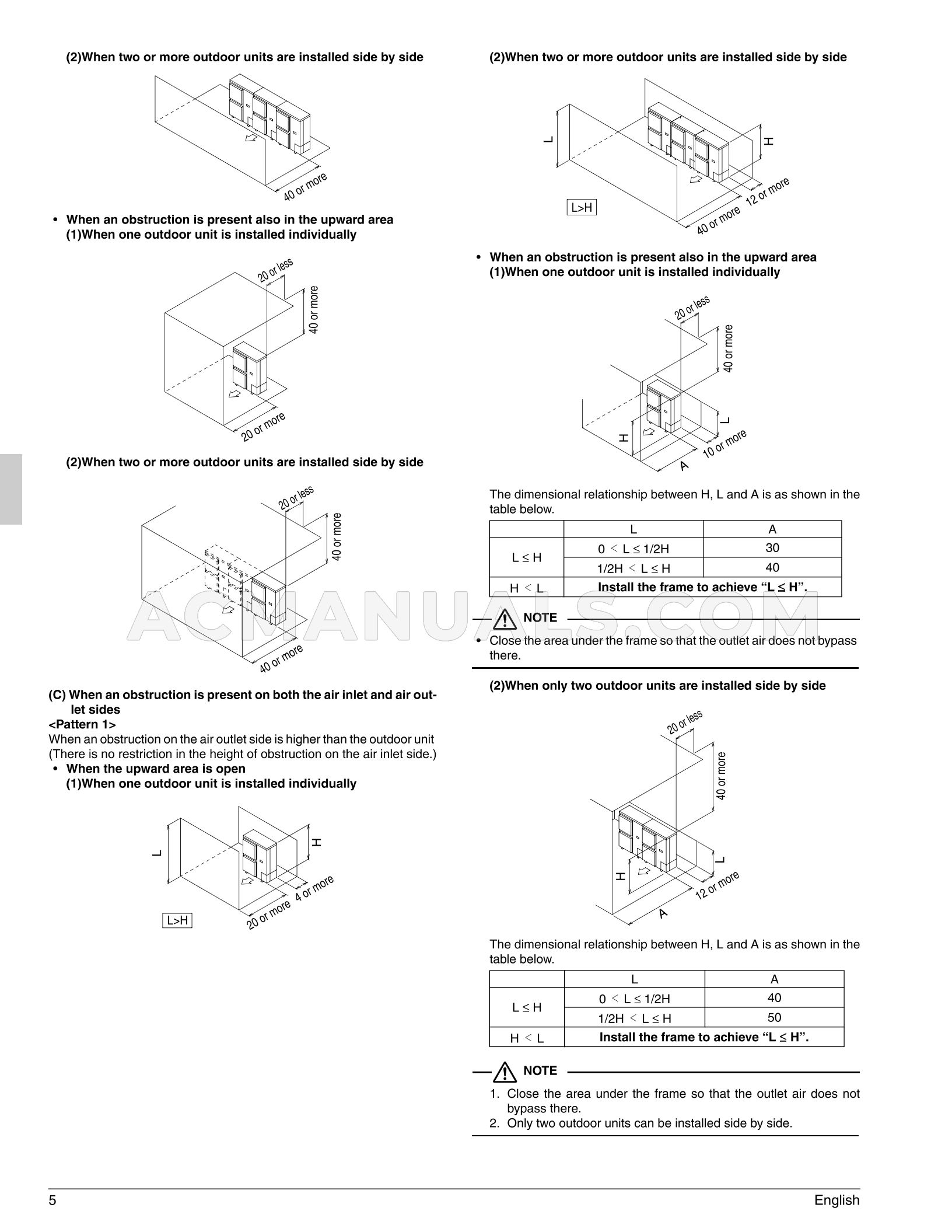 Daikin RZQ24PVJU9 SkyAir Installation Manual
