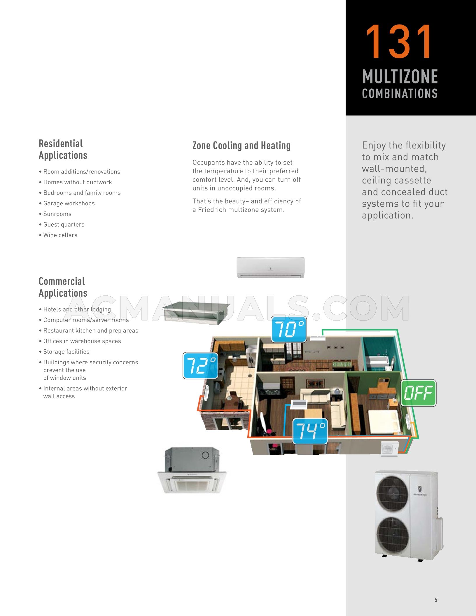 Friedrich M09YJ 2014 Specialty Product Brochure