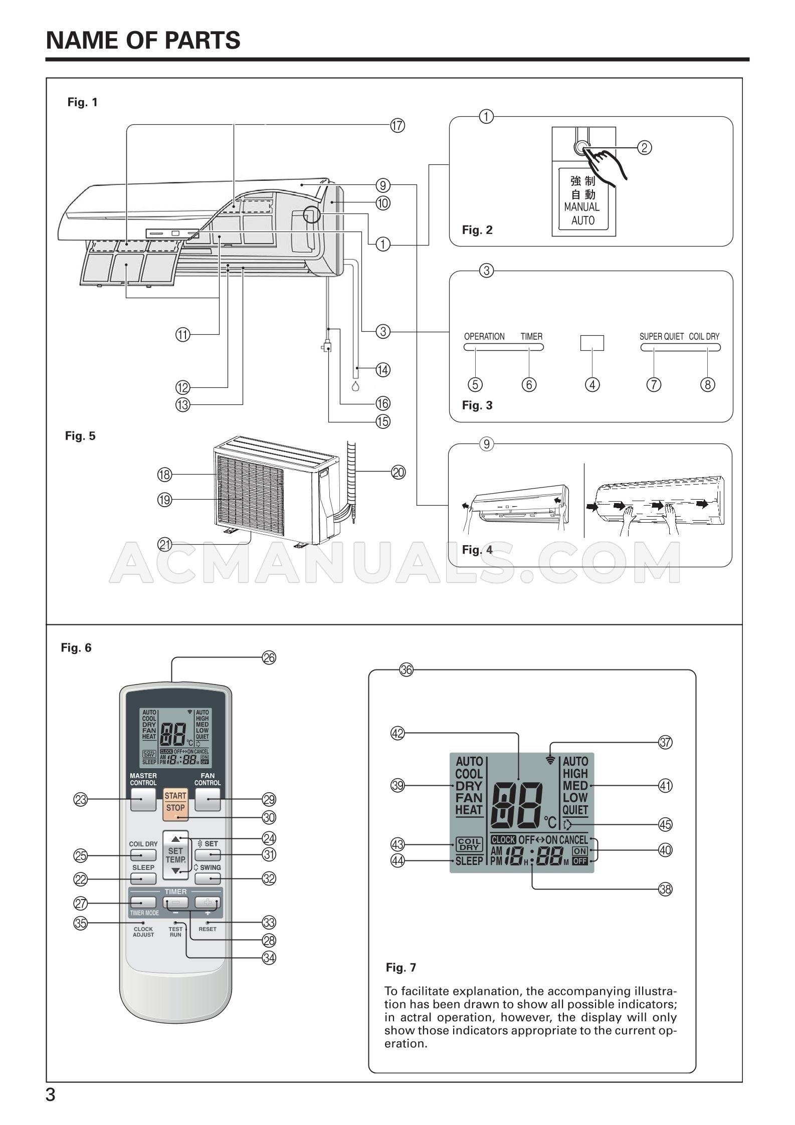 Fujitsu Asta12lcc Operating Manual