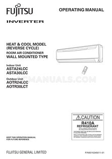 Fujitsu AOTR24LCC Room Air Conditioners