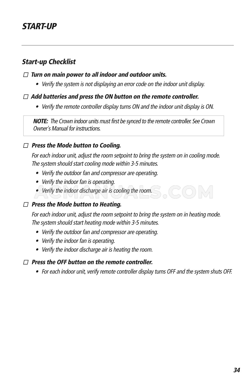 Gree MULTI24HP230V1CO Installation Instructions