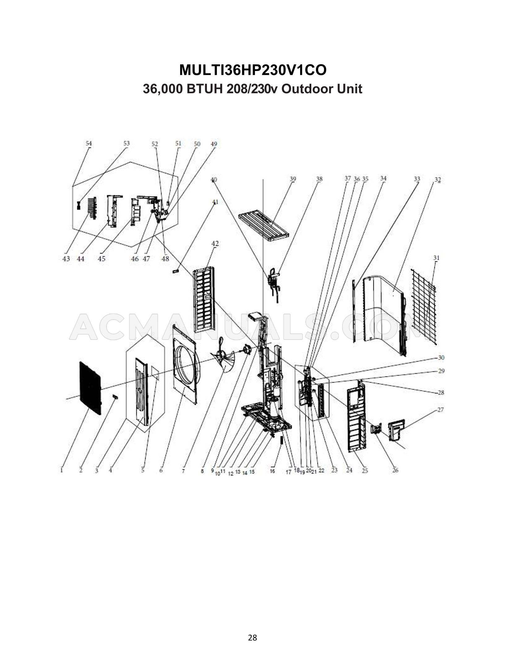 Gree 1867980 Parts List