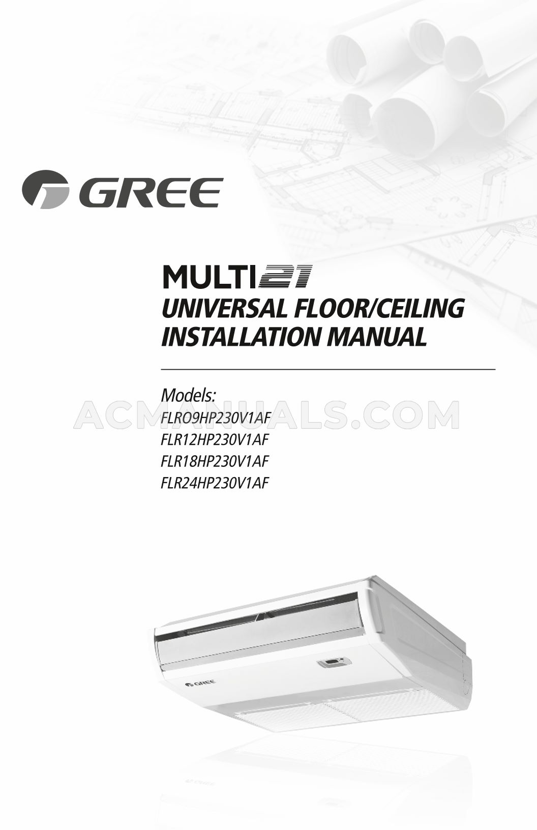 Gree 1309304 Installation Manual