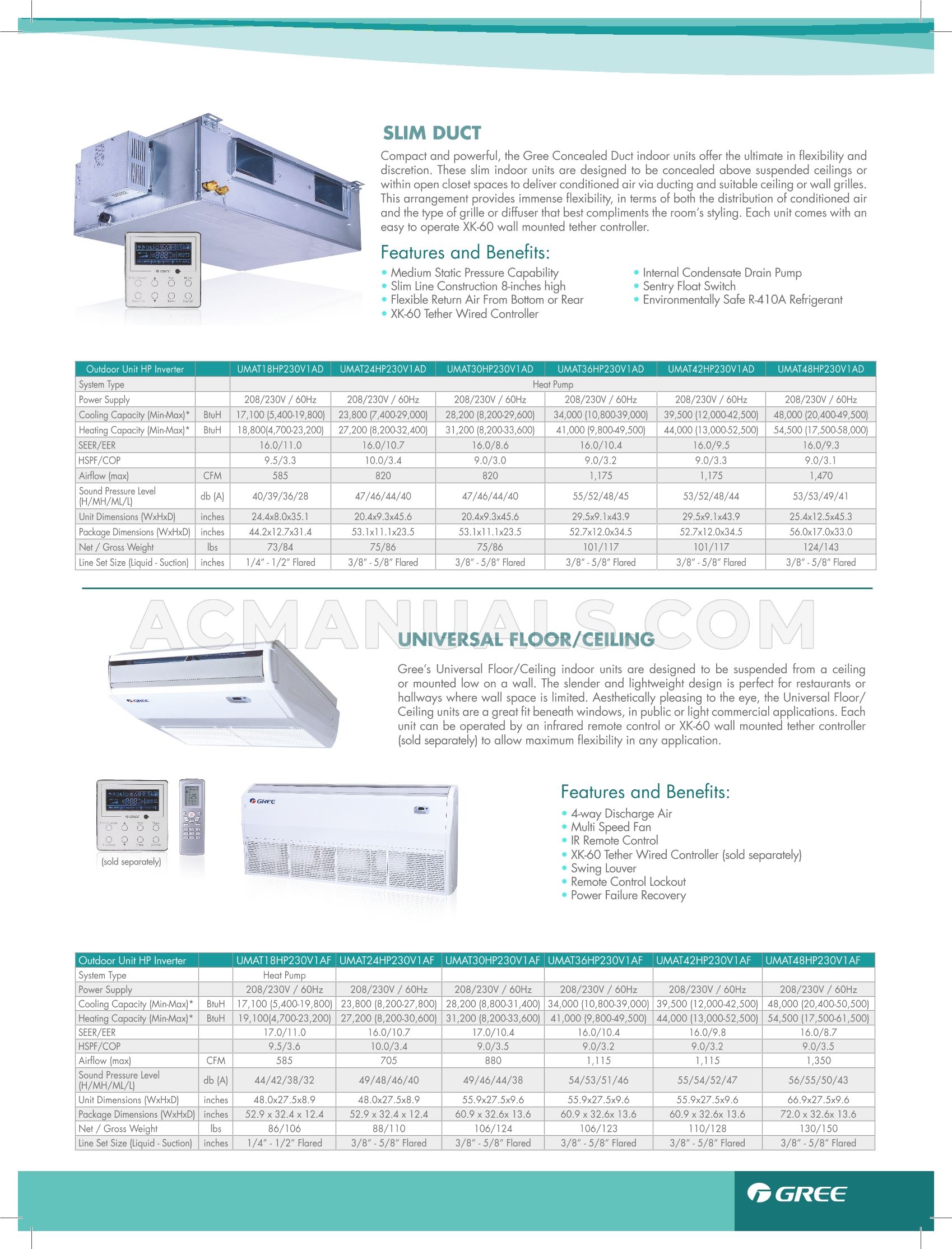 Gree 1309378 Brochure