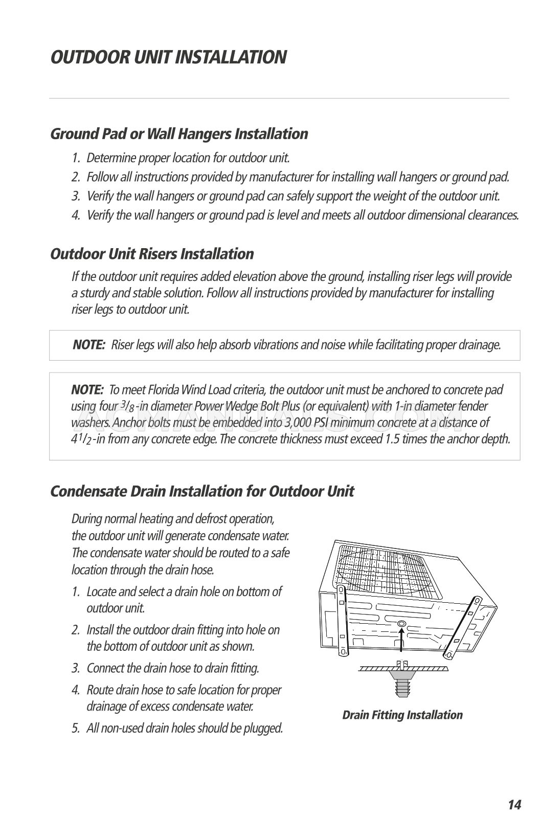 Gree LIVV09HP230V1AHW Livo GEN3 Installation Instructions