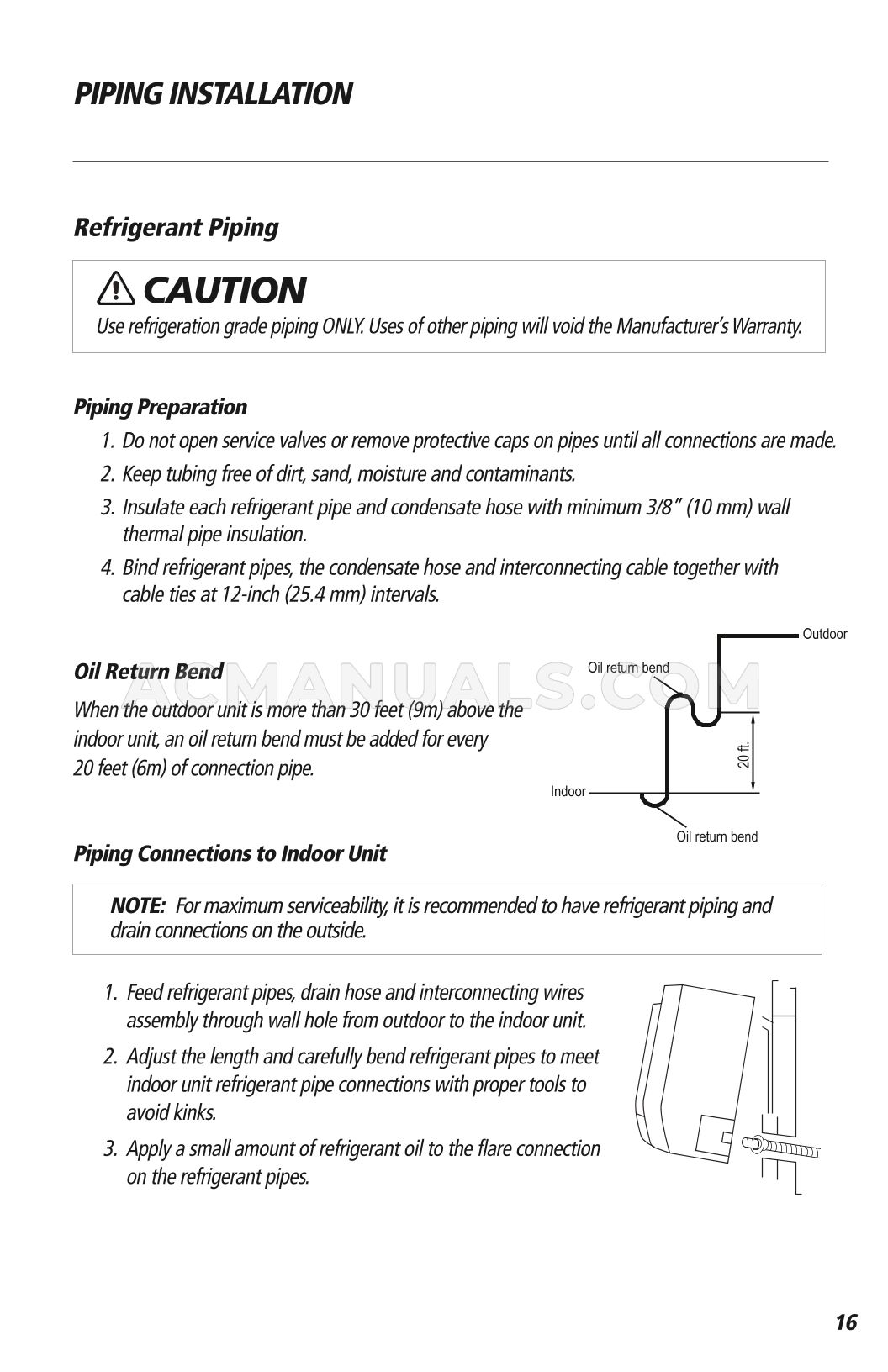 Gree LIVV18HP230V1AHW Livo GEN3 Installation Instructions