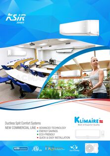Klimaire KM14B1041 KSIR Spec Sheet