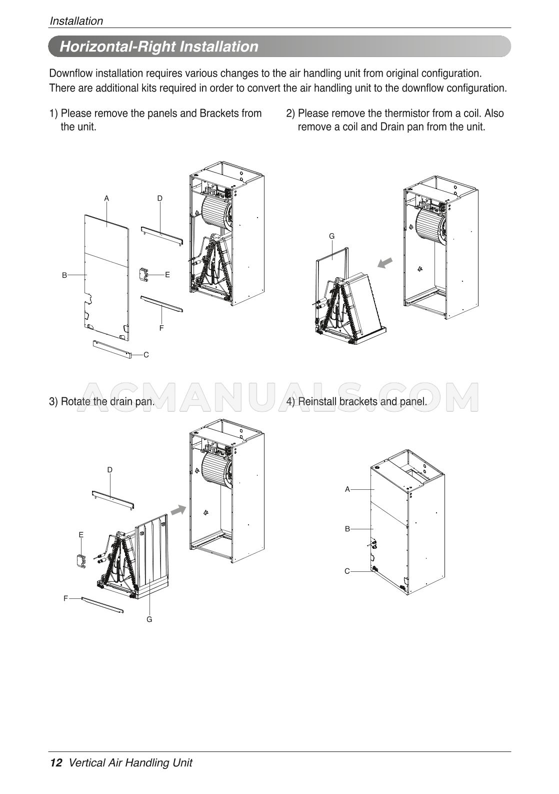 LG LVN241HV4 Installation Manual